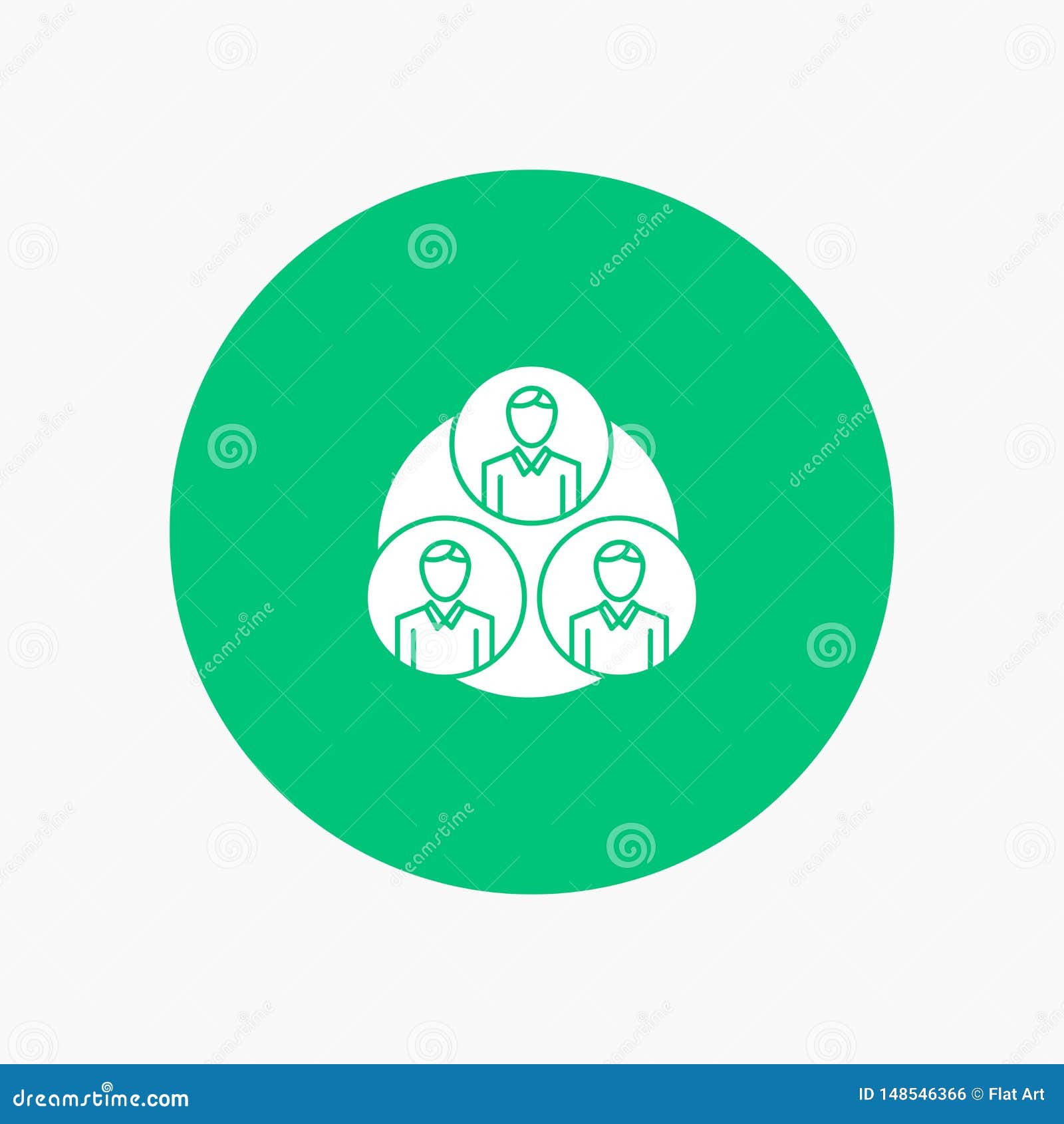 Staff, Gang, Clone, Circle Blue Solid Logo With Place For Tagline ...