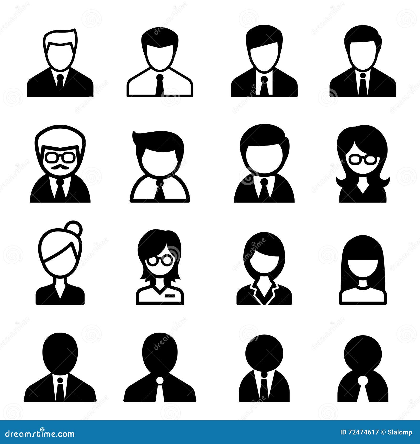 Staff icon stock illustration. Illustration of icons - 72474617