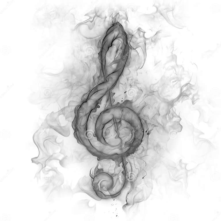 Staff key stock illustration. Illustration of abstract - 8888420