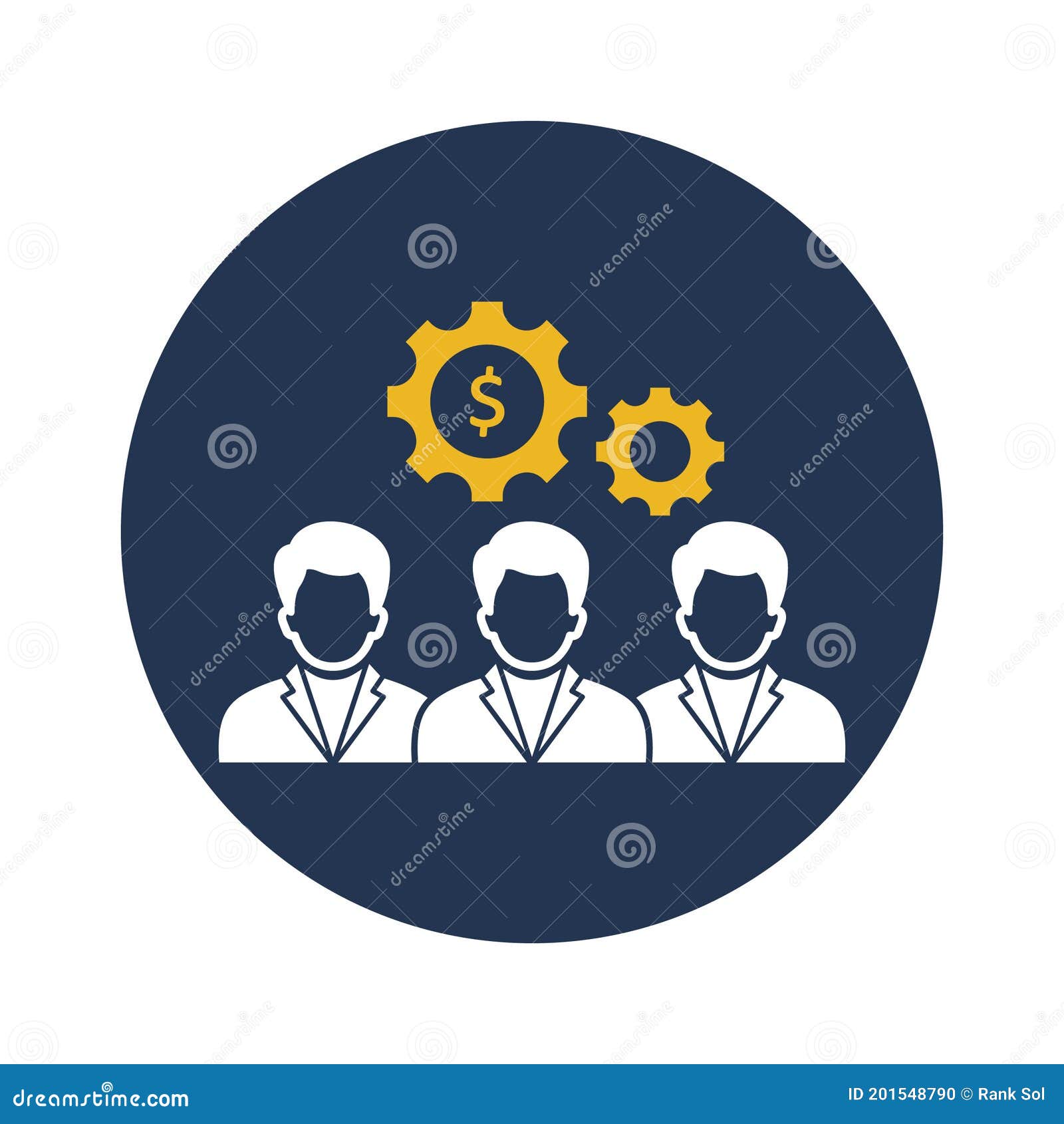 Staff Management Vector Icon Which Can Easily Modify or Edit Stock ...