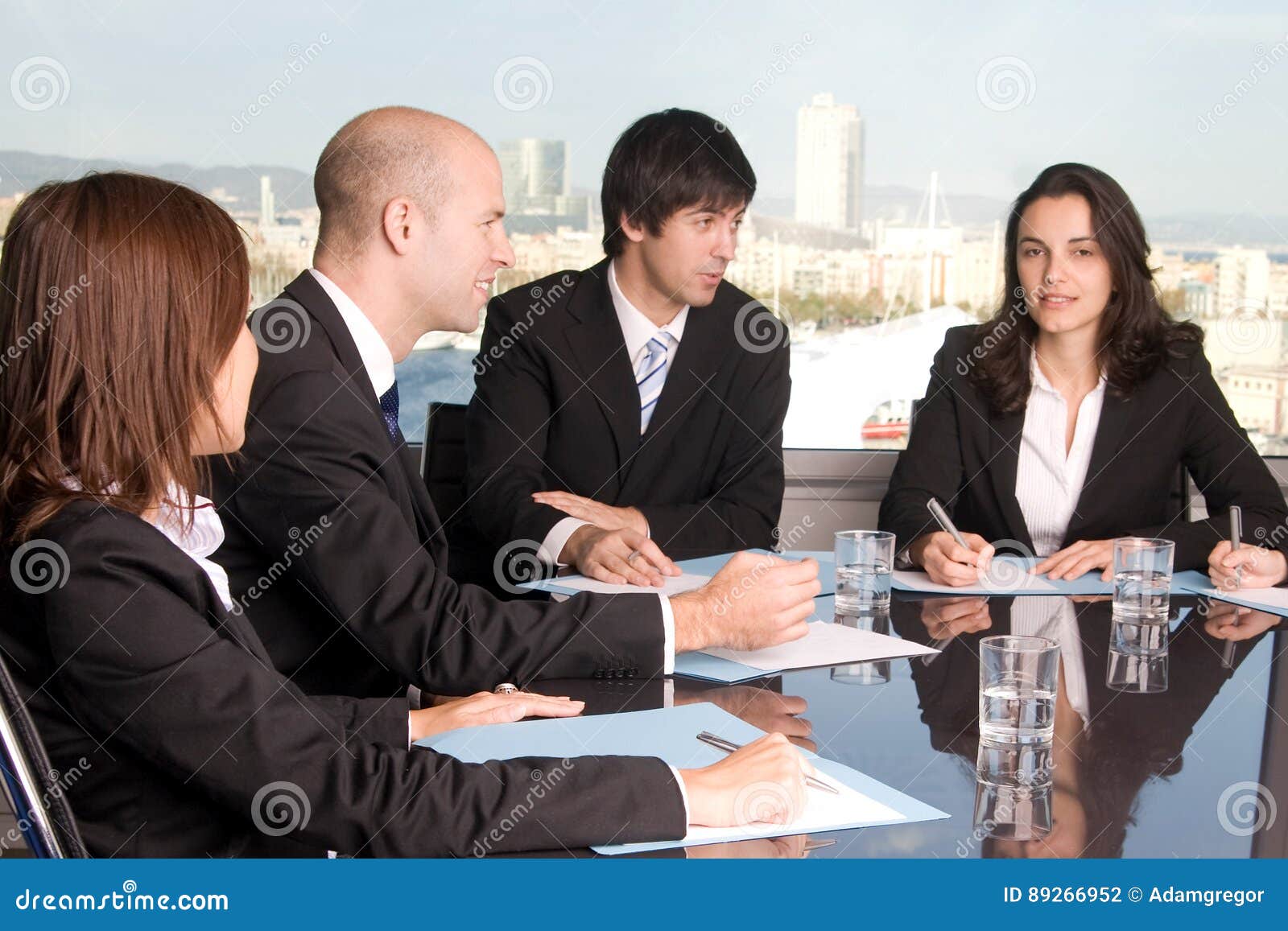 Staff meeting stock photo. Image of entrepreneur, modern - 89266952