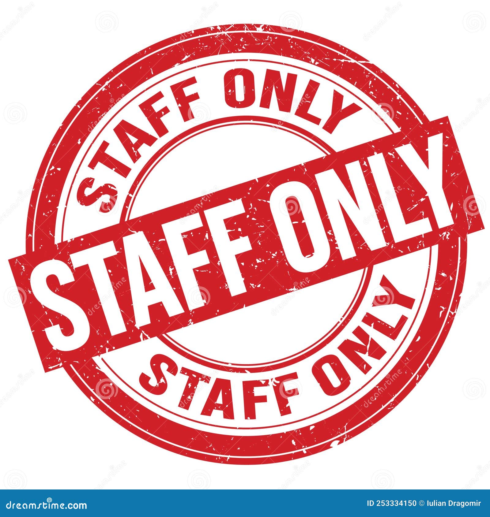 STAFF only Text Written on Red Round Stamp Sign Stock Illustration ... STAFF only Text Written on Red Round Stamp Sign Stock Illustration ...