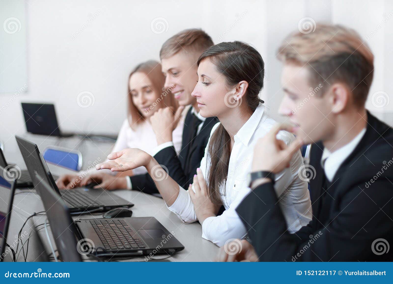 Staff Training in the Conference Room, Training and Development of ...