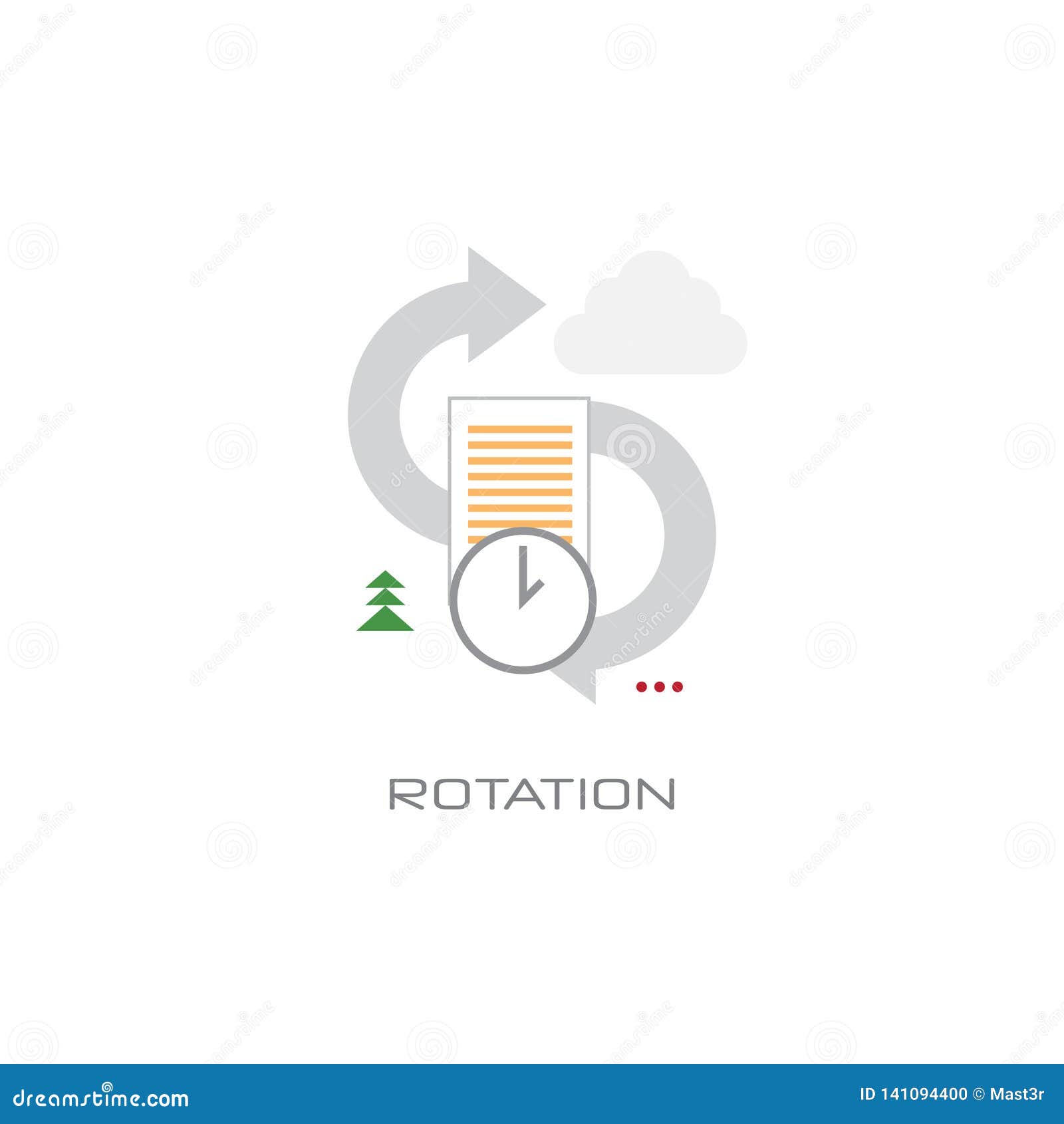 Interchangeability Icon Vector From Business Administration Concept ...