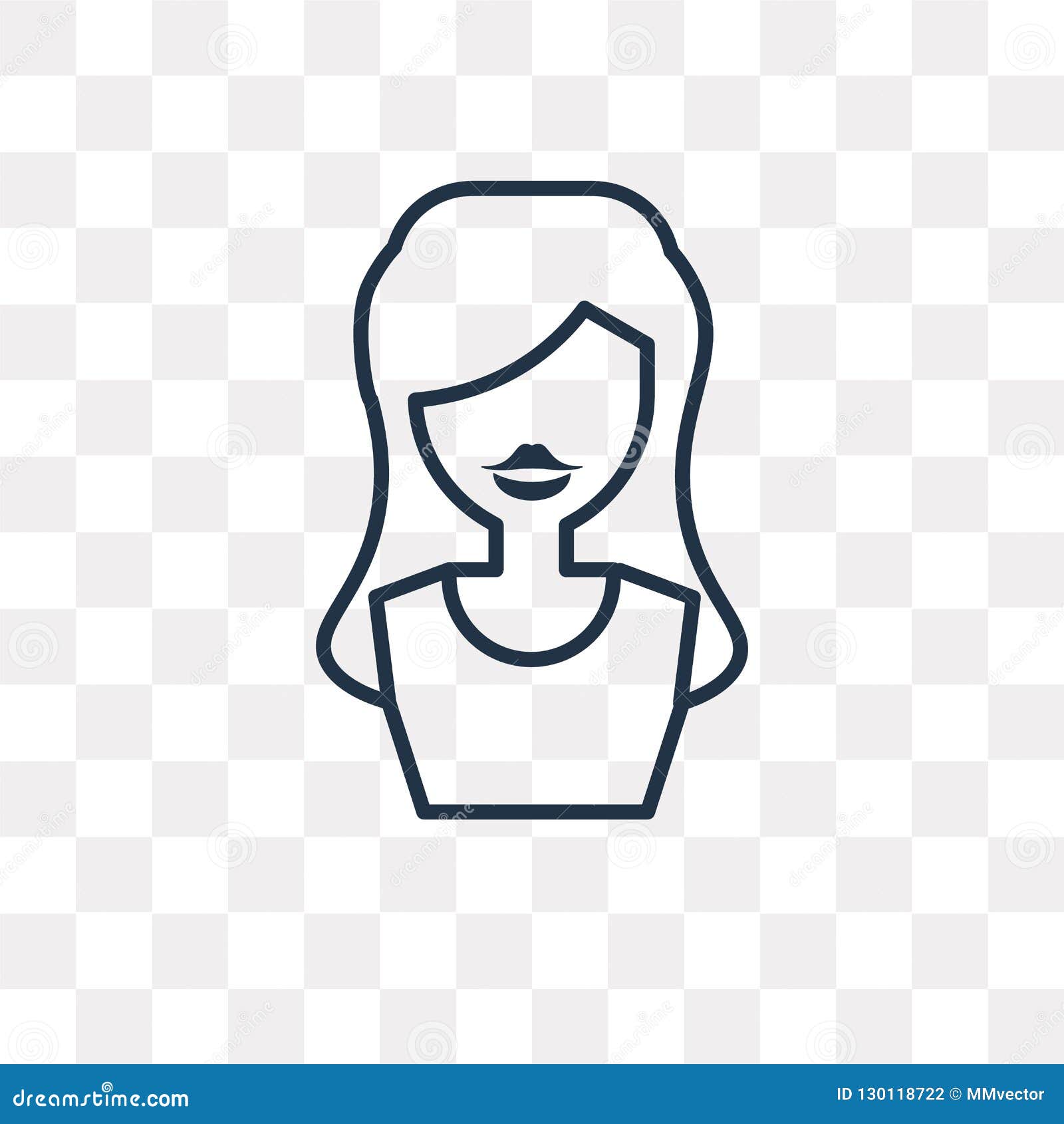 Staff Vector Icon Isolated on Transparent Background, Linear Sta Stock ...