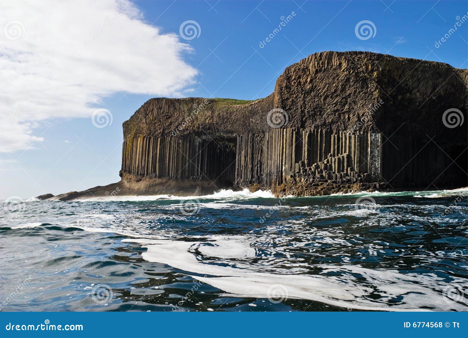 Staffa stock photo. Image of island, britain, form, high - 6774568