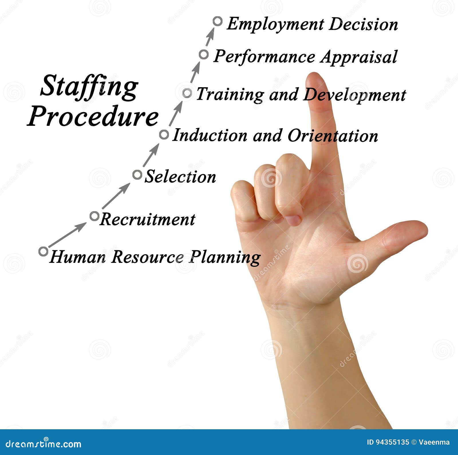 Staffing Procedure stock image. Image of expert, lecture - 94355135