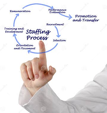Staffing Process stock image. Image of manager, consultant - 94355693