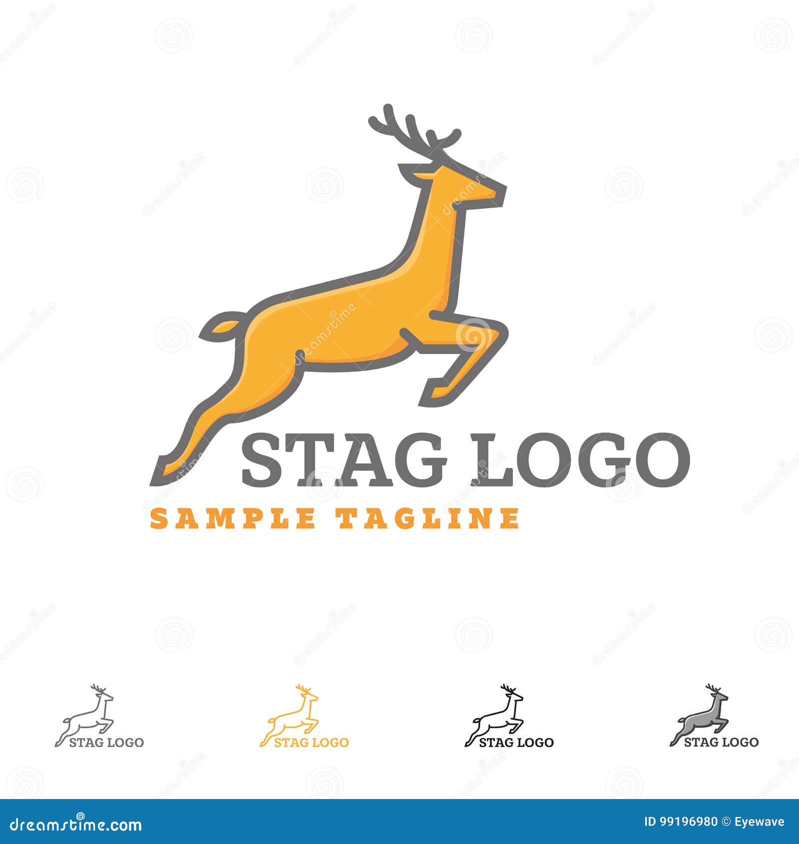 Jumping Stag Logo