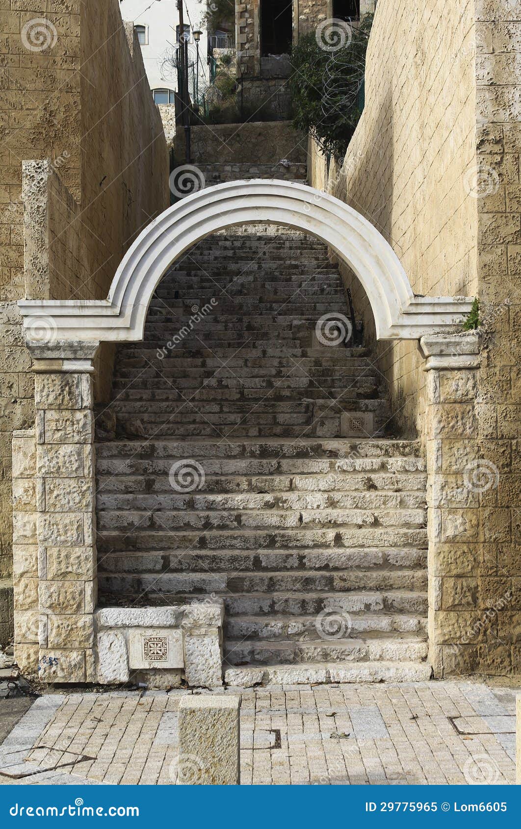 Stage and the arch stock image. Image of walk, jewish - 29775965