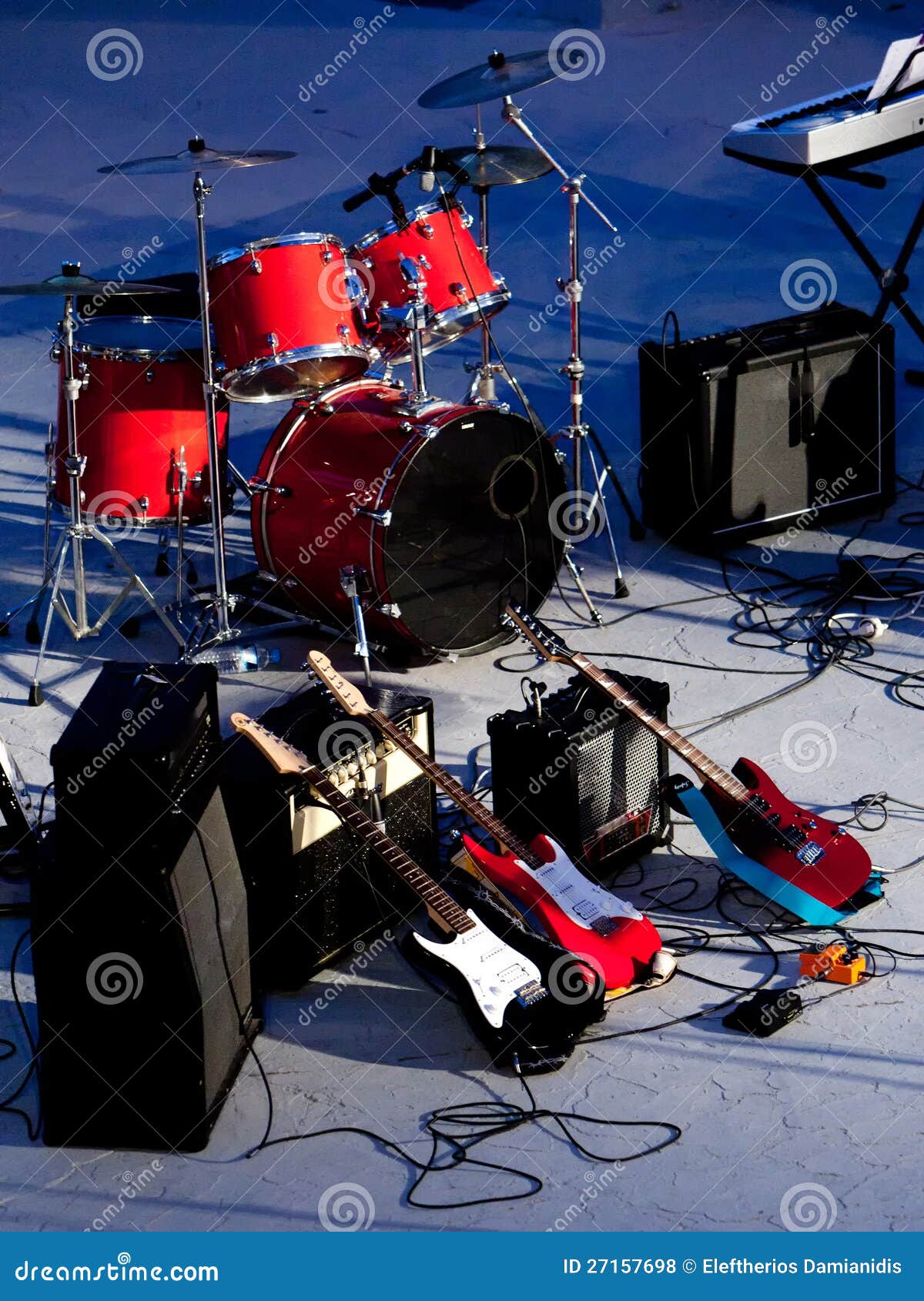 Stage concert stock photo. Image of melody, equipment - 27157698