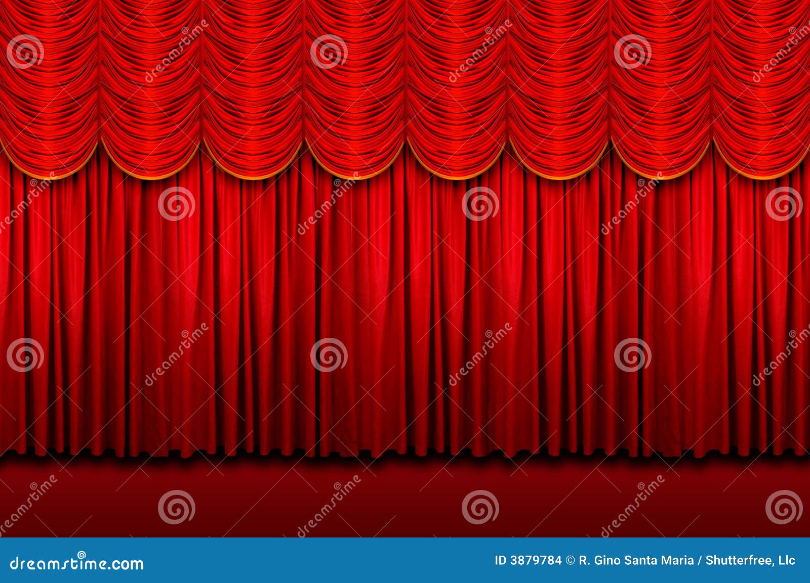 Stage Curtain Border