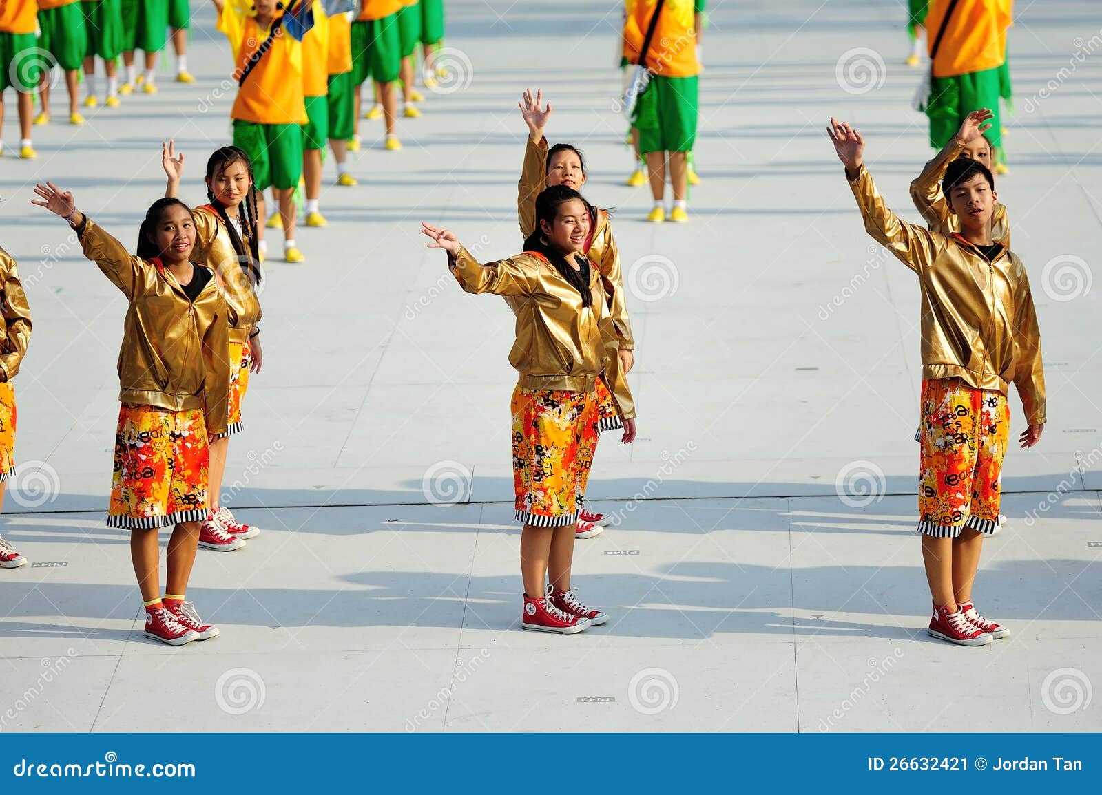 Stage Dance Performance during NDP 2012 Editorial Photo - Image of ...