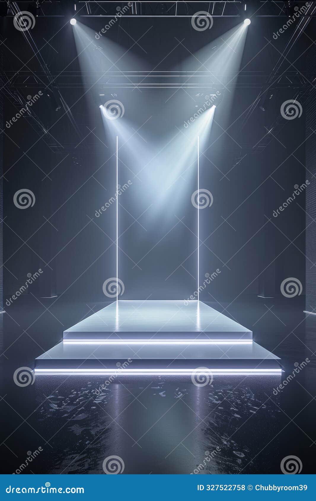 Stage Design, a Minimalist and Modern Stage Set Up with Dramatic ...