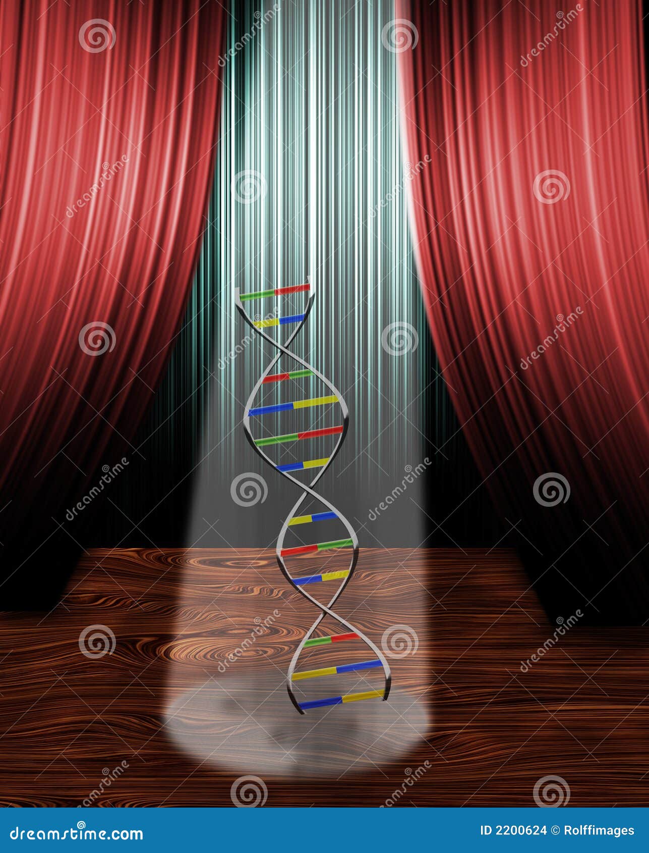 Stage DNA stock illustration. Illustration of medication - 2200624