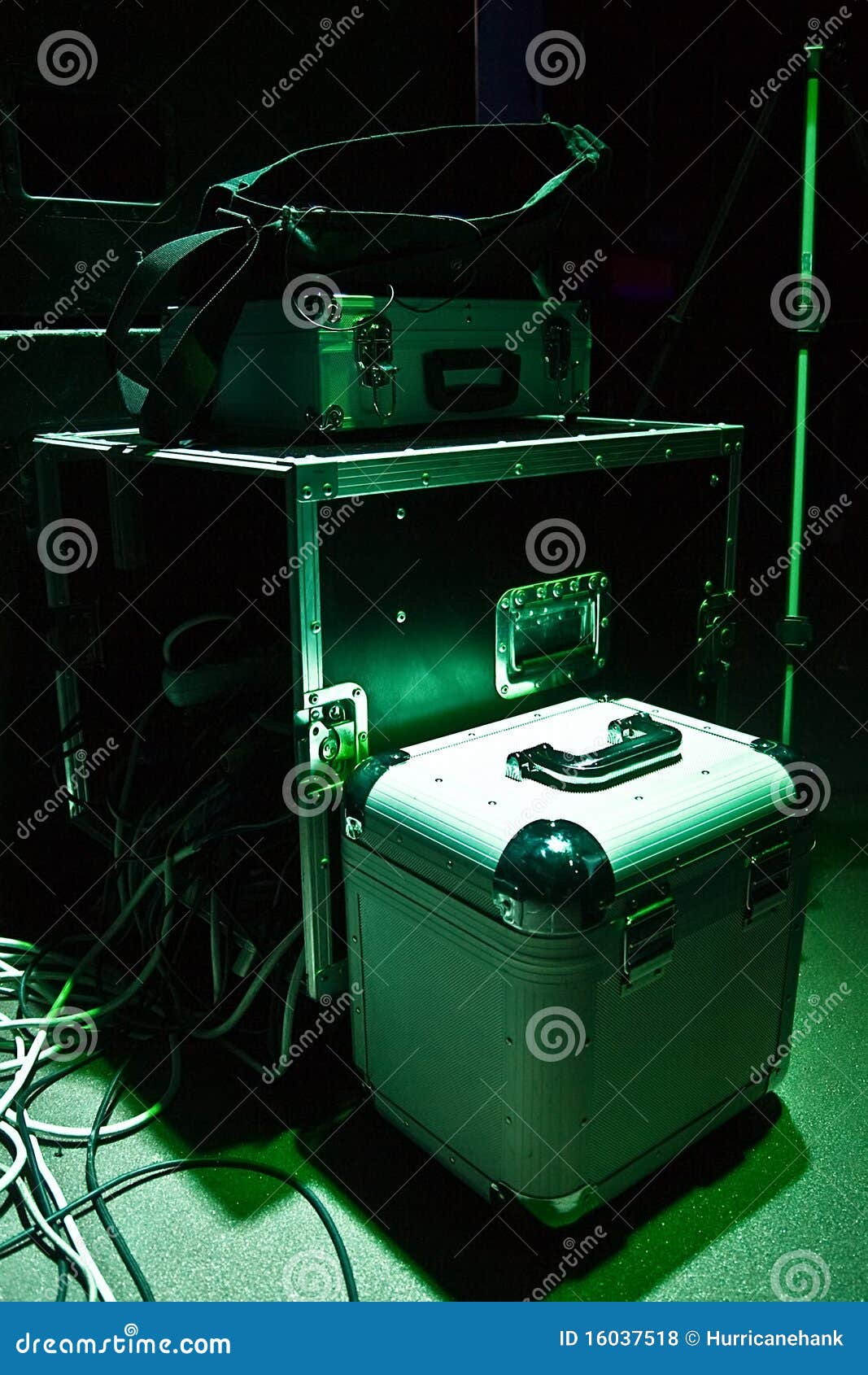 Stage equipment stock photo. Image of container, rough - 16037518
