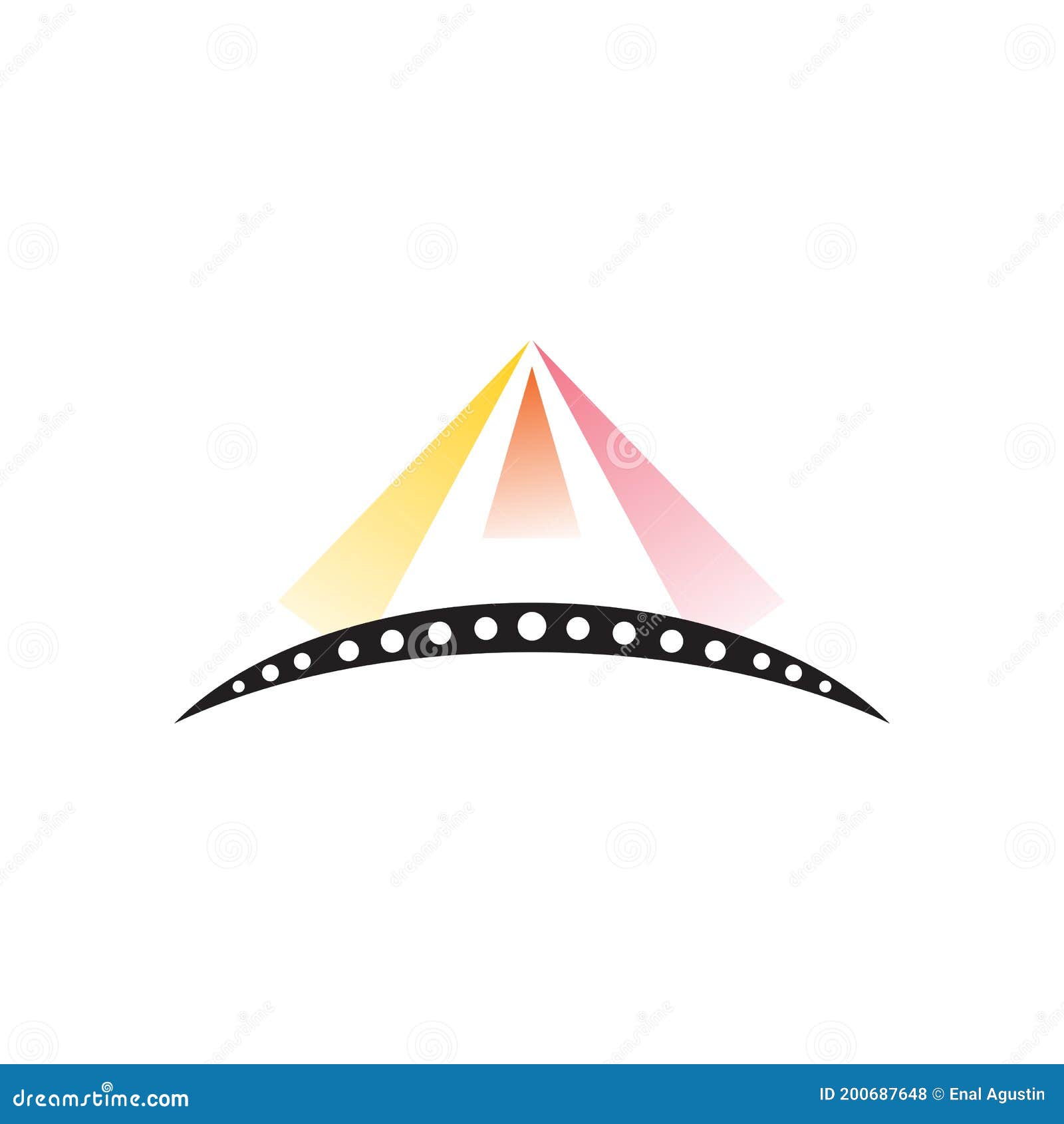 Stage Icon Logo Design Template Stock Vector - Illustration of business ...