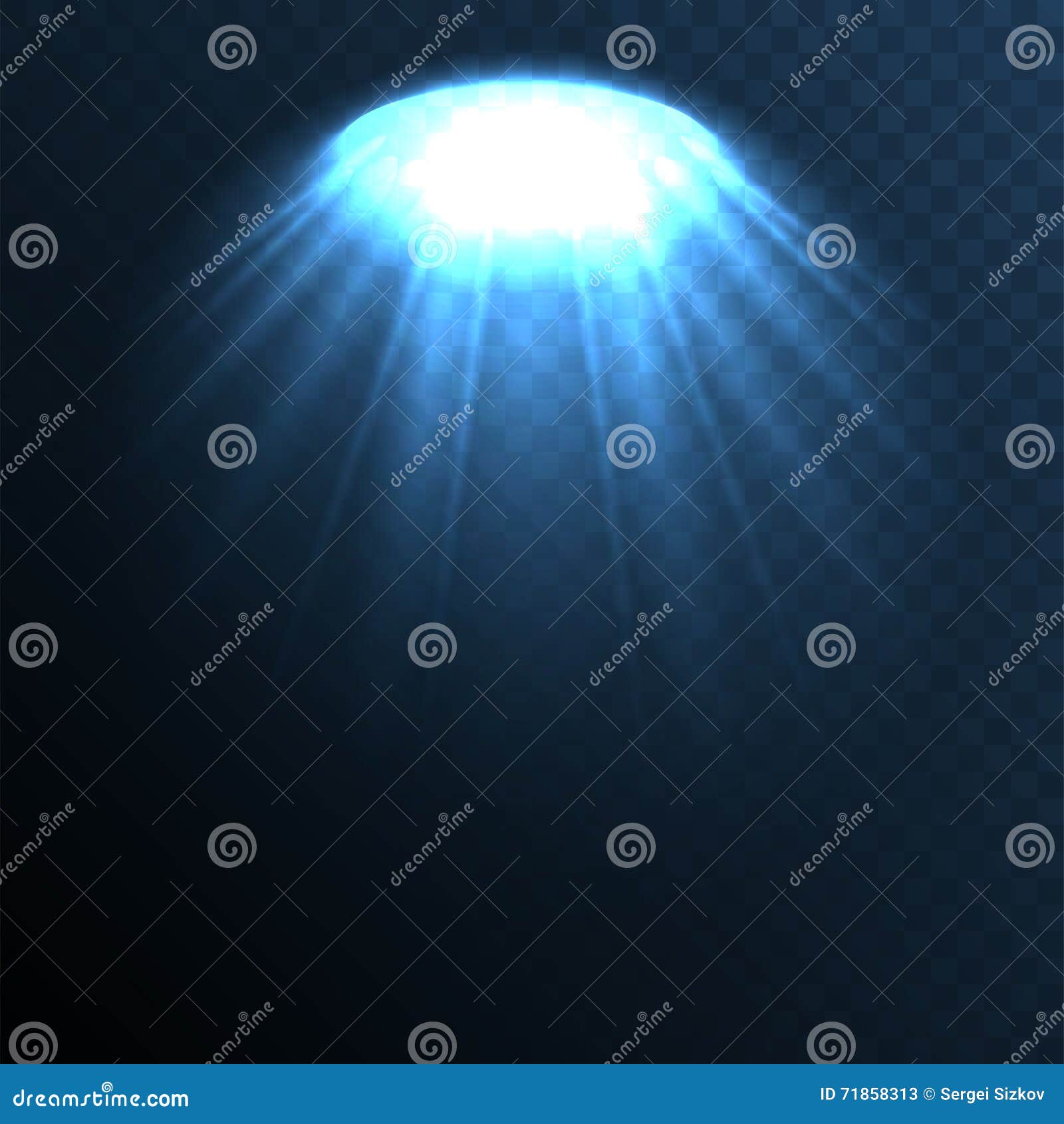 Stage Ies Lights with Smoky Effect Background. Stock Vector ...