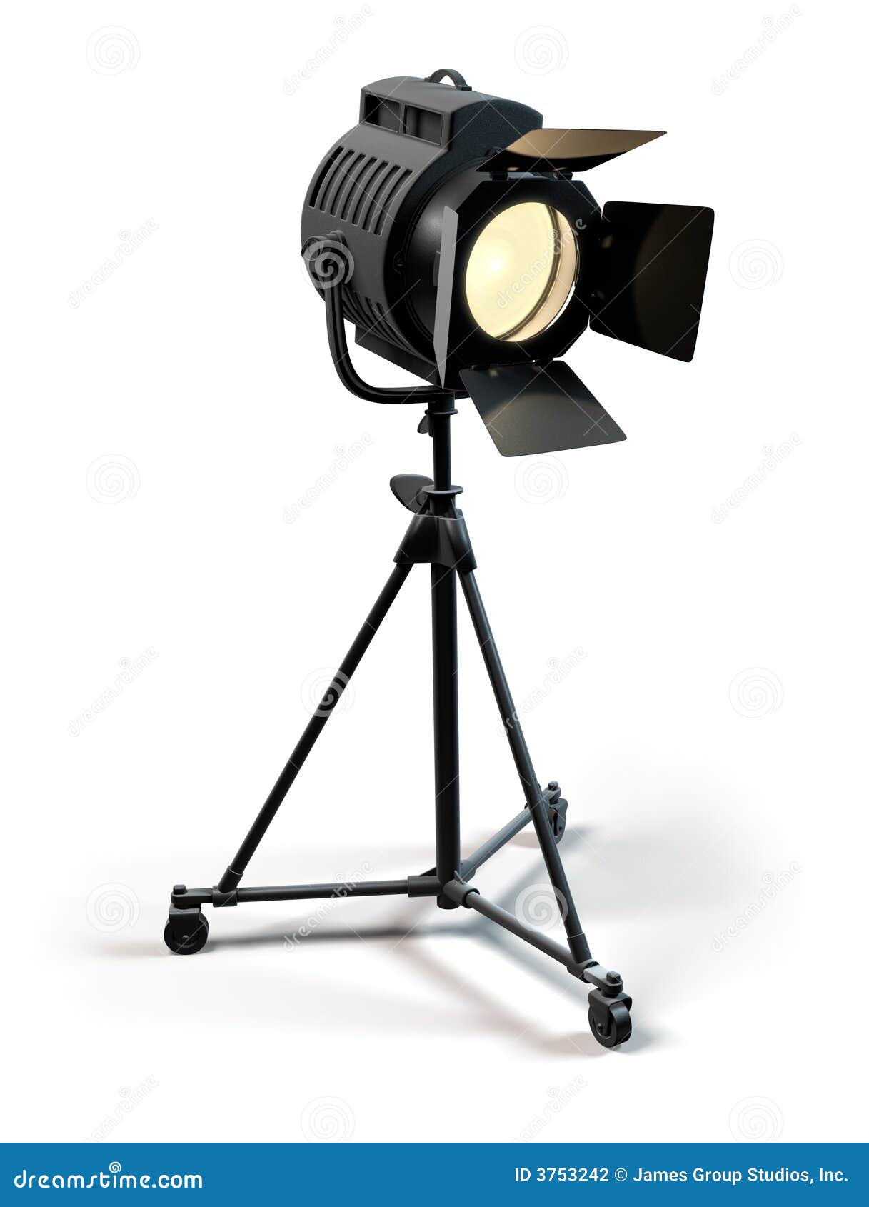 Stage Light stock illustration. Illustration of glowing - 3753242