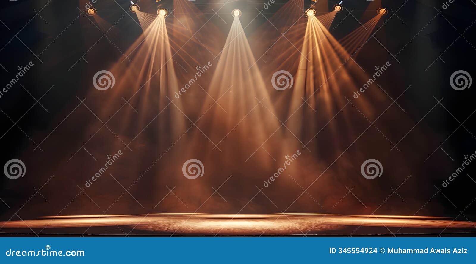Stage Light Background With Spotlight Illuminated The Stage Background ...