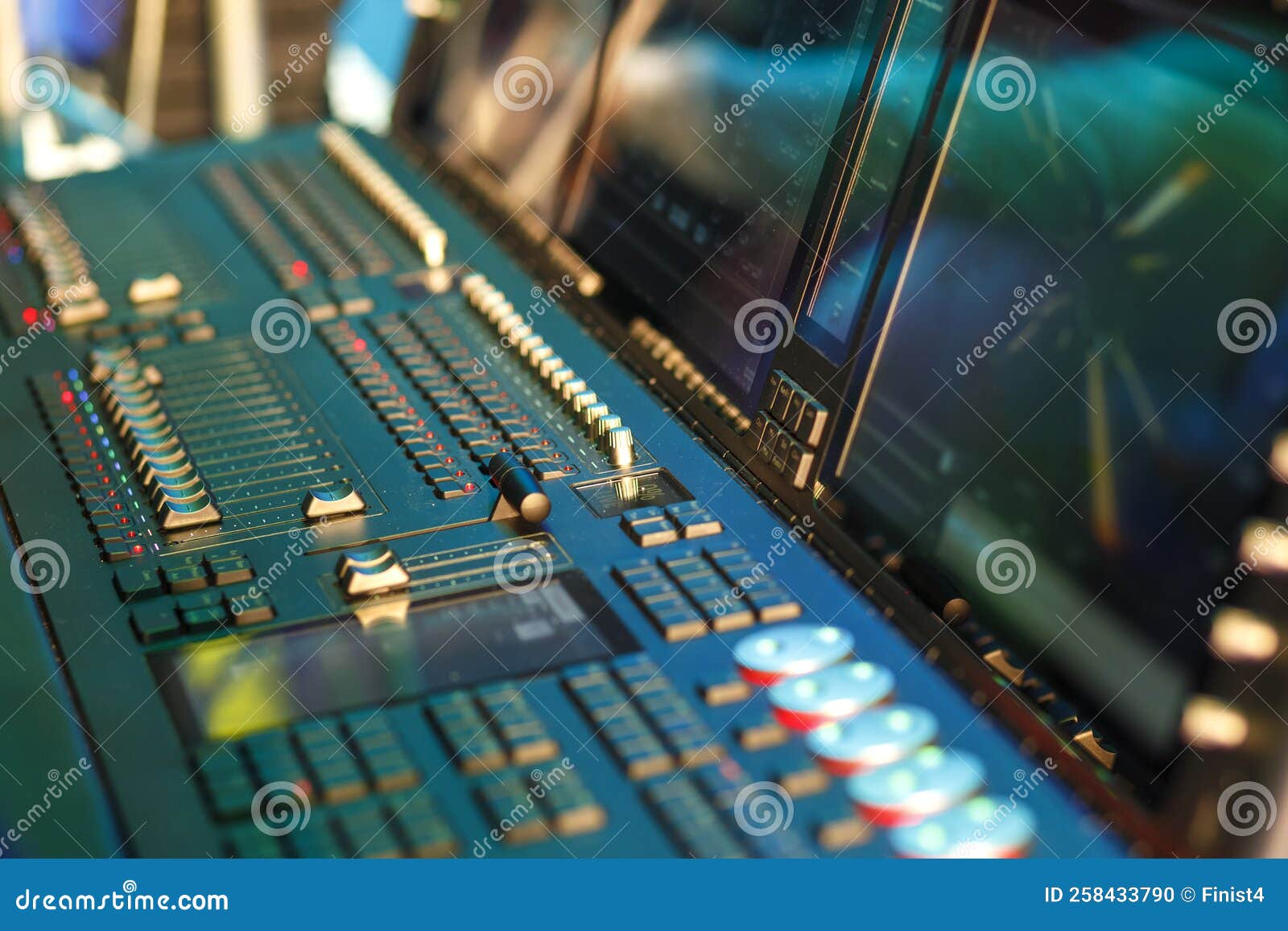 The Stage Light Control Panel is a Professional Sample with Keys Stock ...