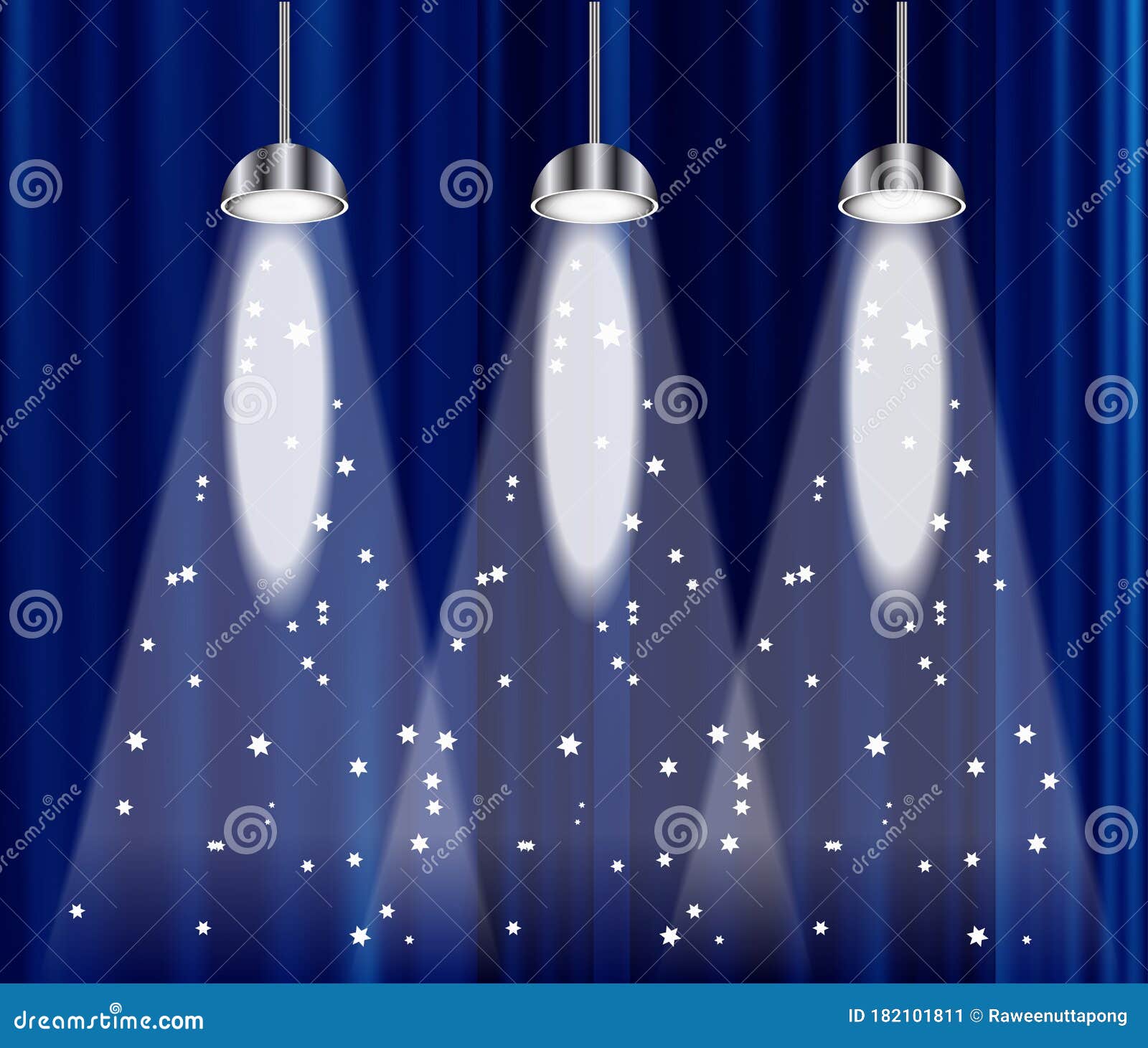 Stage Light Effect Backdrop Scene Stock Vector - Illustration of ...