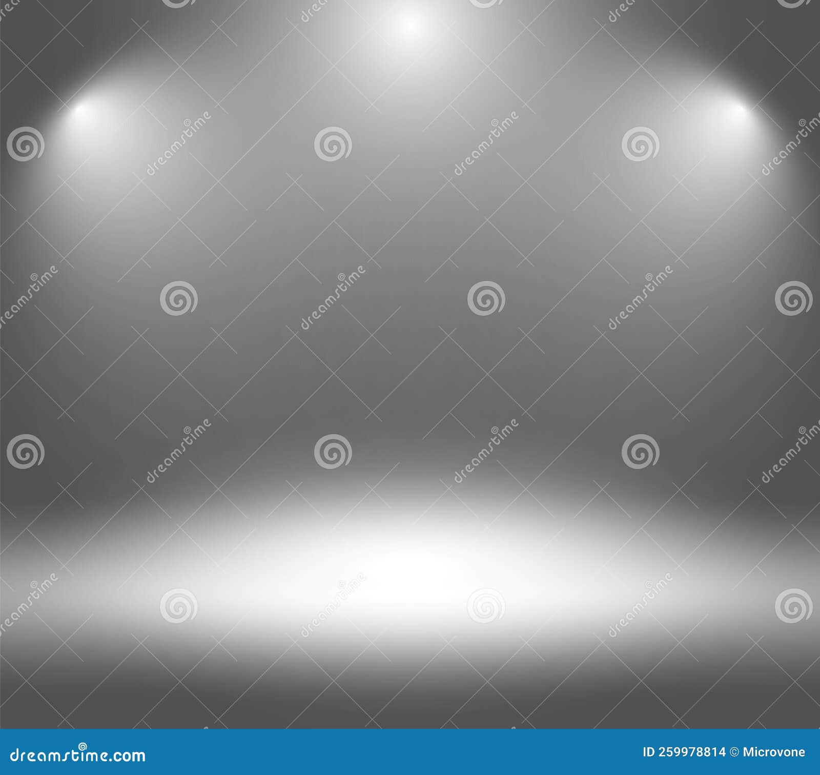 Stage Light Mockup. Realistic Scene Stock Vector - Illustration of room ...