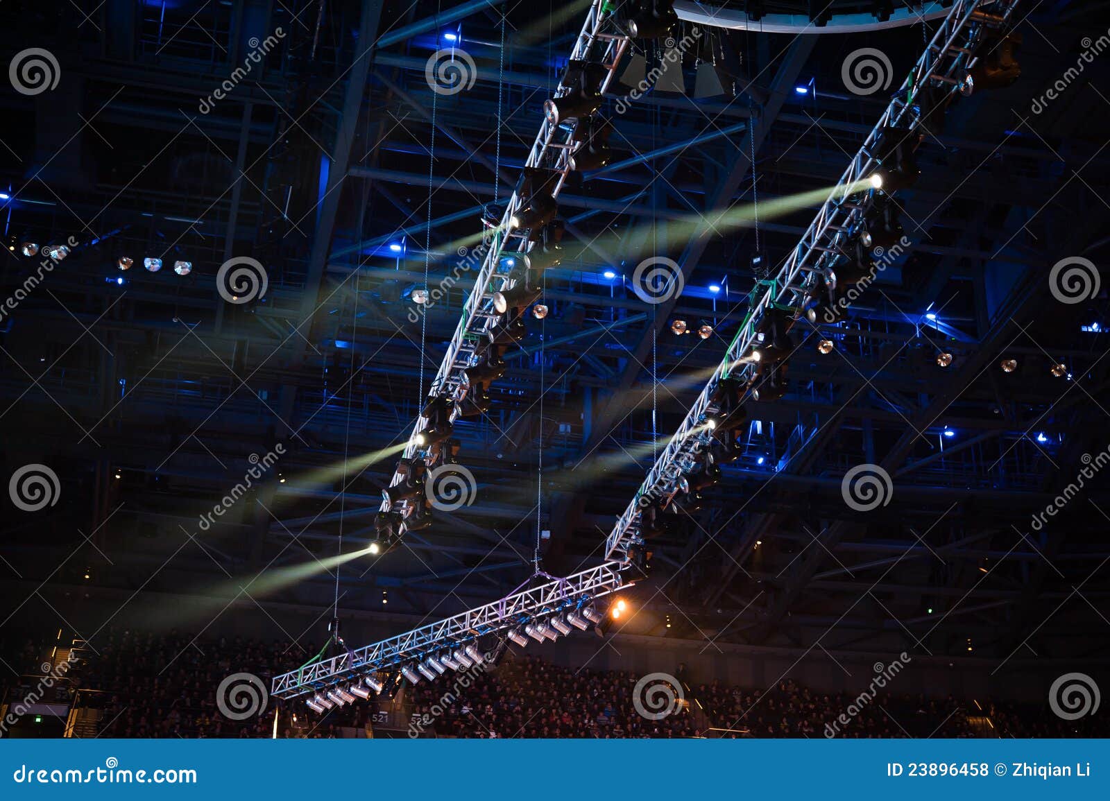 Stage lighting stock photo. Image of focus, concert, directional - 23896458