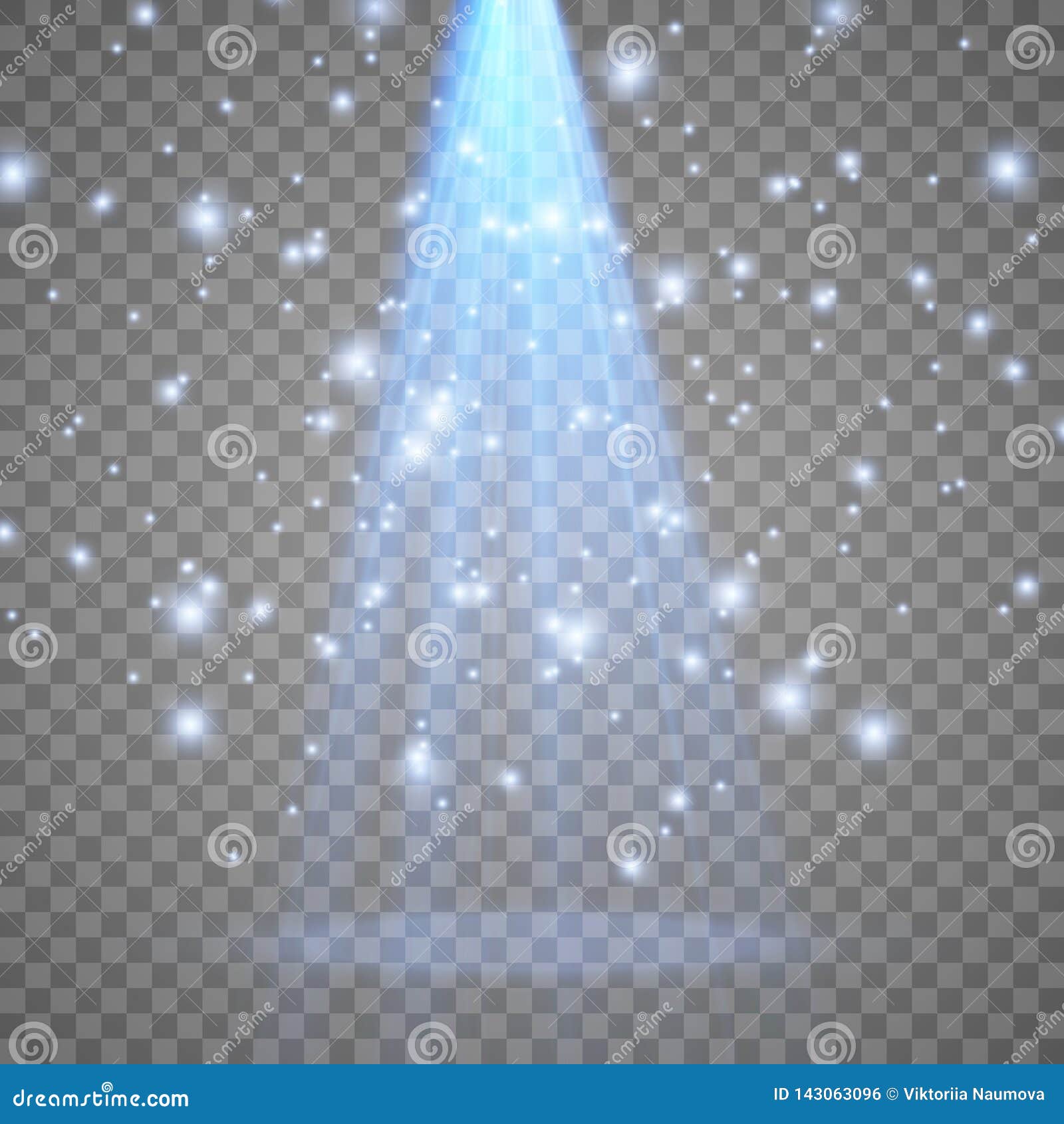 Stage Lighting, a Collection of Transparent Effects. Stock Illustration ...