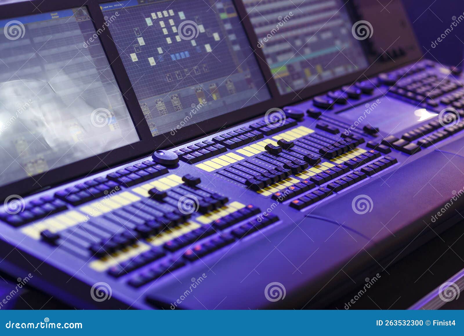 The Stage Lighting Control Panel is a Sample Exhibited at the Festival ...