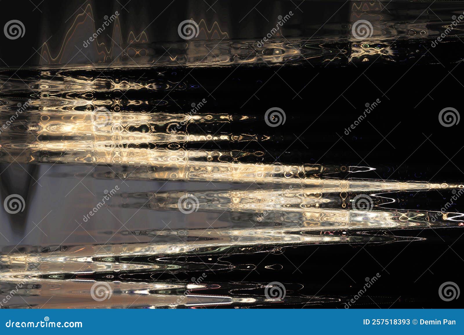Stage Lighting Effect in the Dark, Fuzzy Figure Stock Image - Image of ...