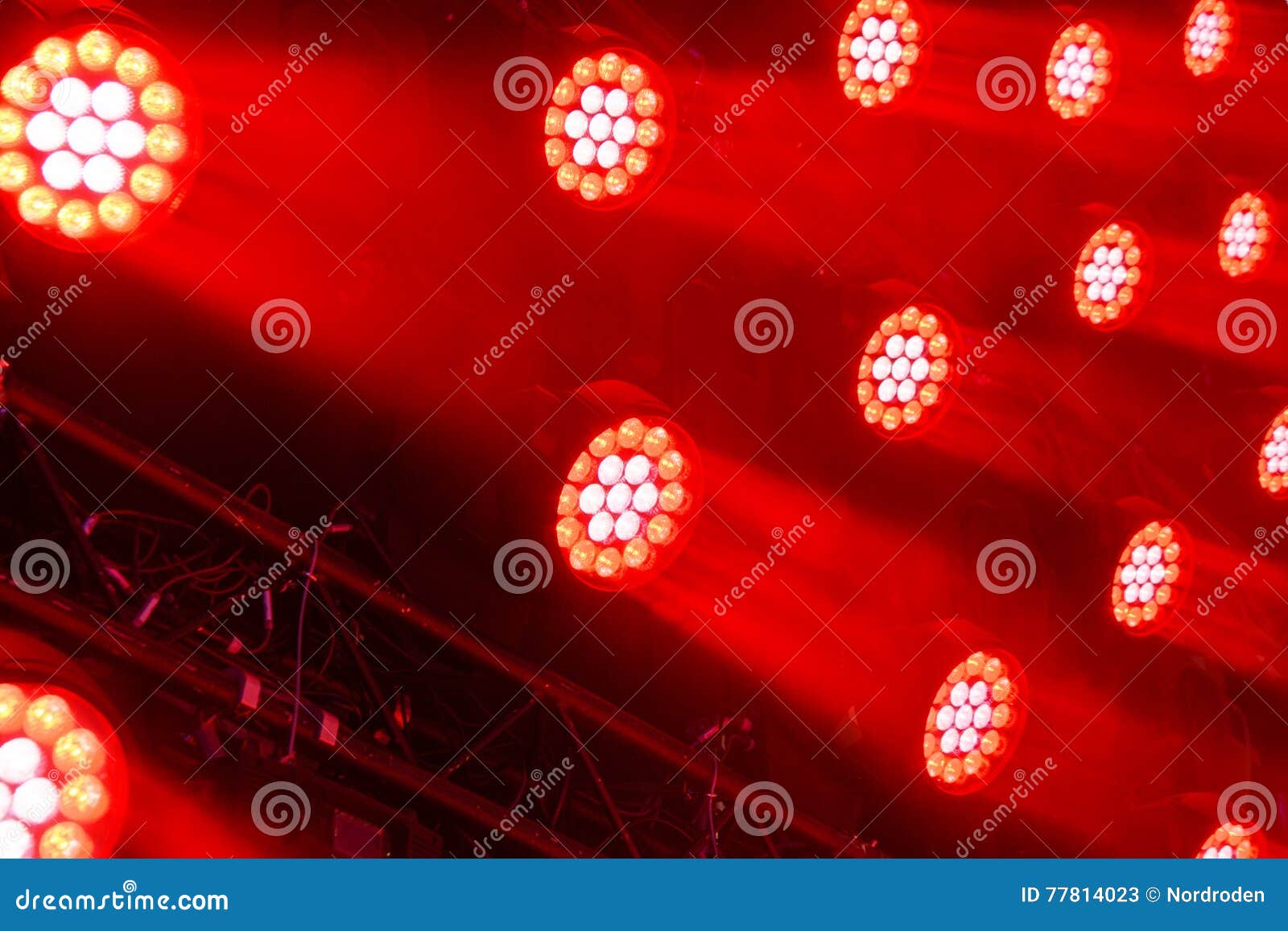 Stage lighting equipment. stock image. Image of floodlight - 77814023