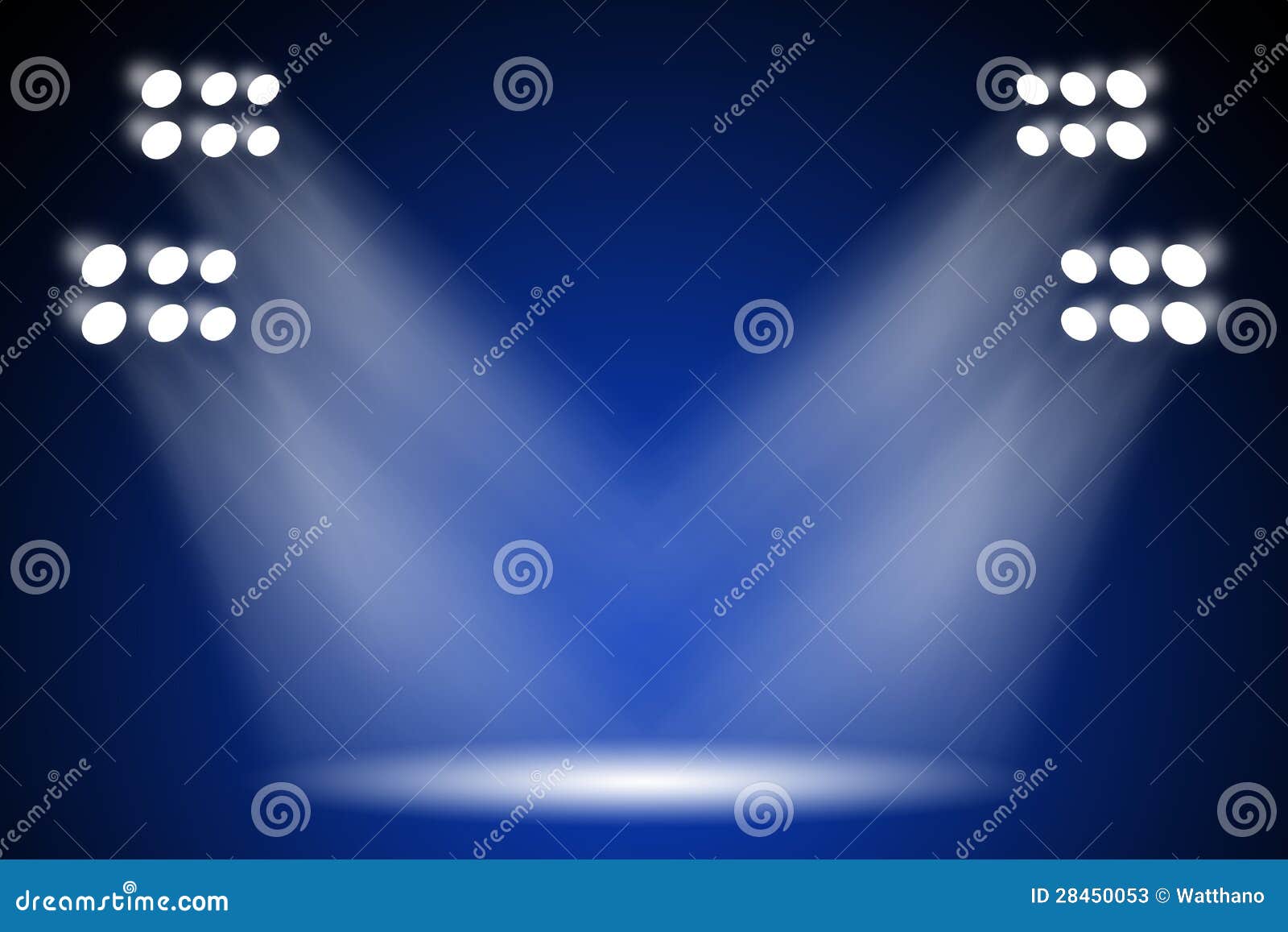 Stage Lights stock image. Image of glowing, disco, blue - 28450053