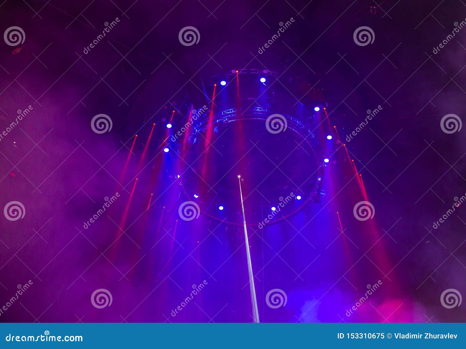 Stage Lights. Concert Light Circus Illumination Stock Image - Image of ...