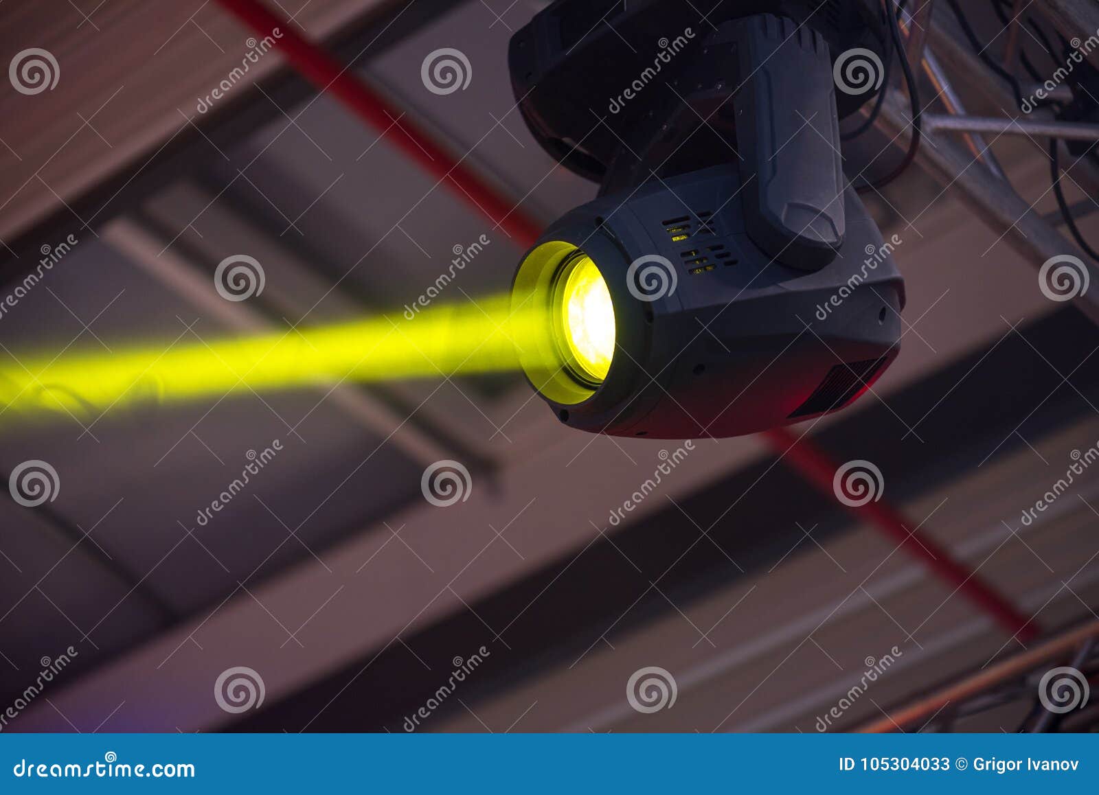 Stage lighting equipment. stock image. Image of festival - 105304033