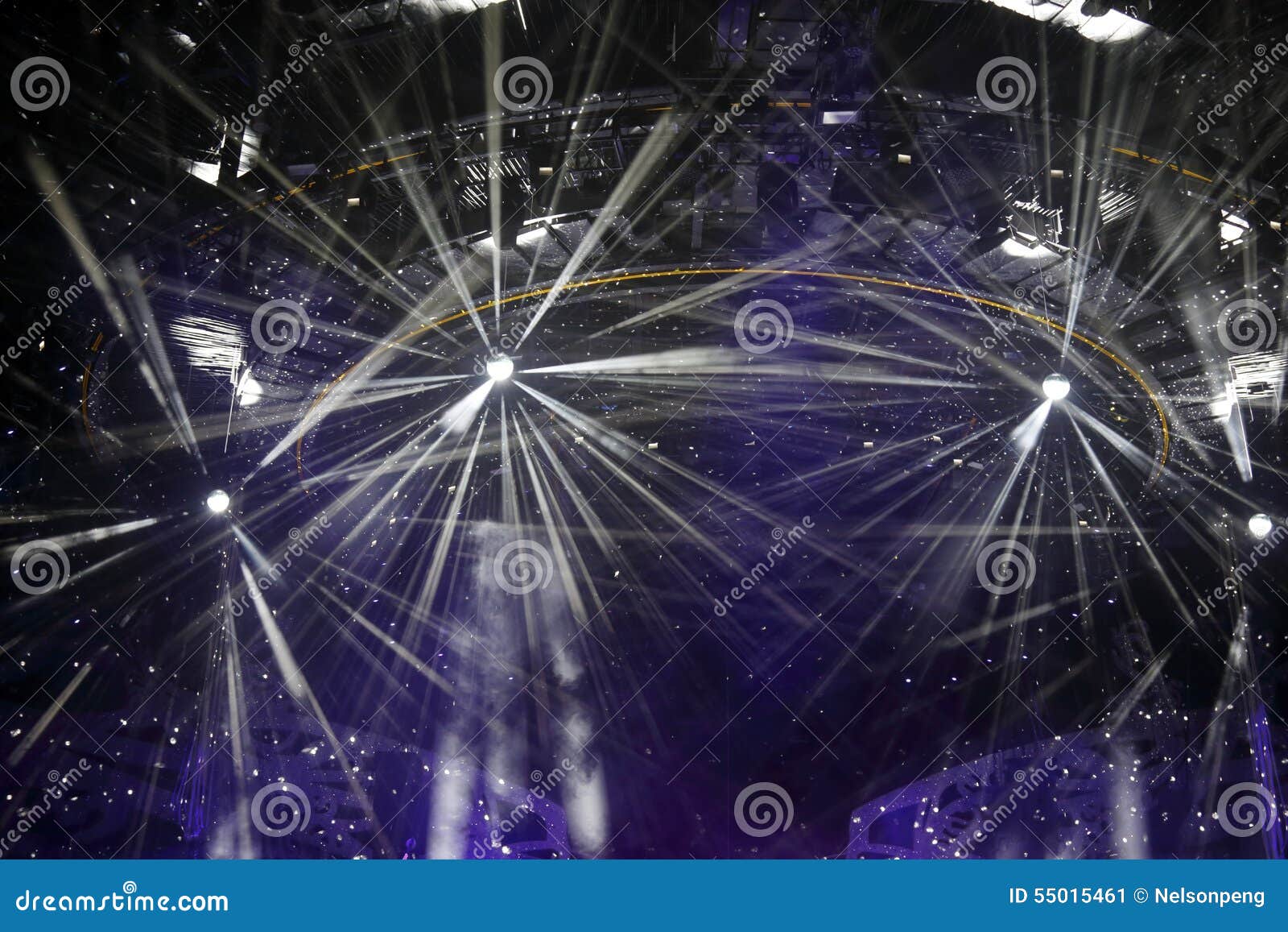 Stage lights stock image. Image of performance, stage - 55015461