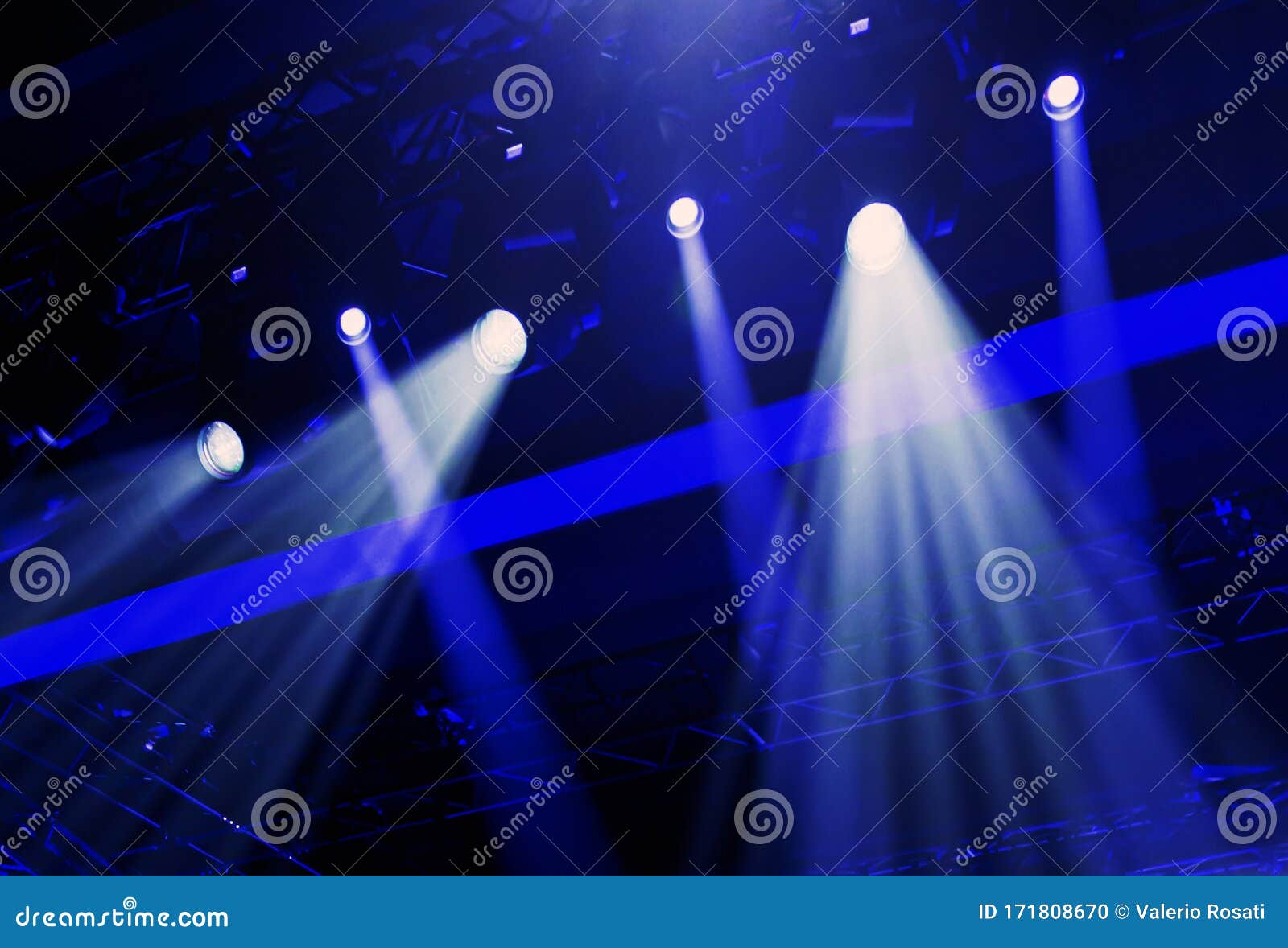 Stage Lights during an Event. Live Concert and Events Stock Photo ...