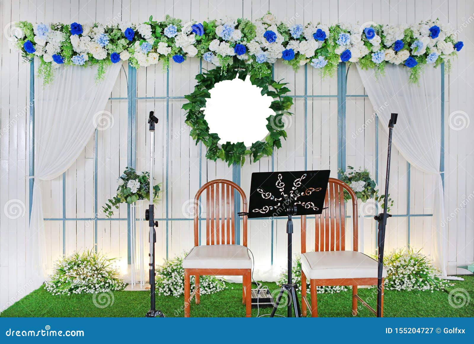 Stage for Mini Conference stock image. Image of central - 155204727