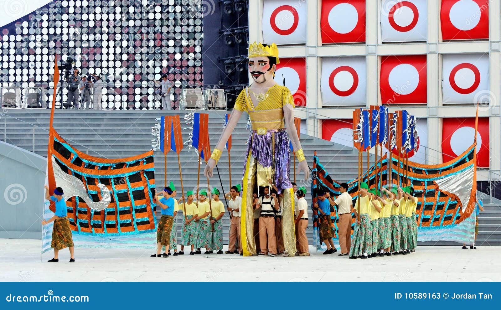 Stage Performance at NDP 2009 Editorial Stock Photo - Image of skit ...
