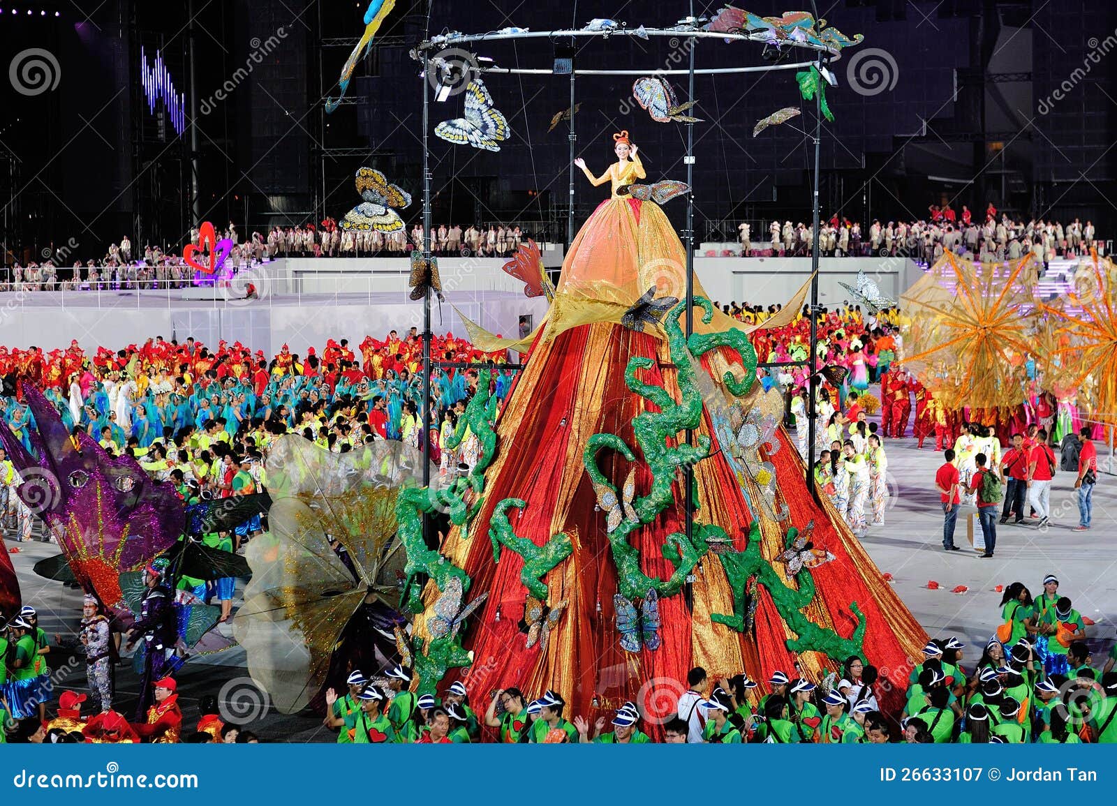 Stage Performance during NDP 2012 Editorial Photography - Image of ...