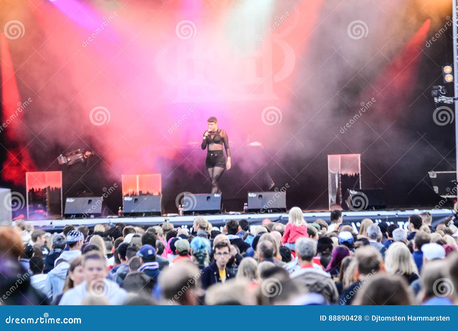 On stage editorial stock photo. Image of beat, band, party - 88890428