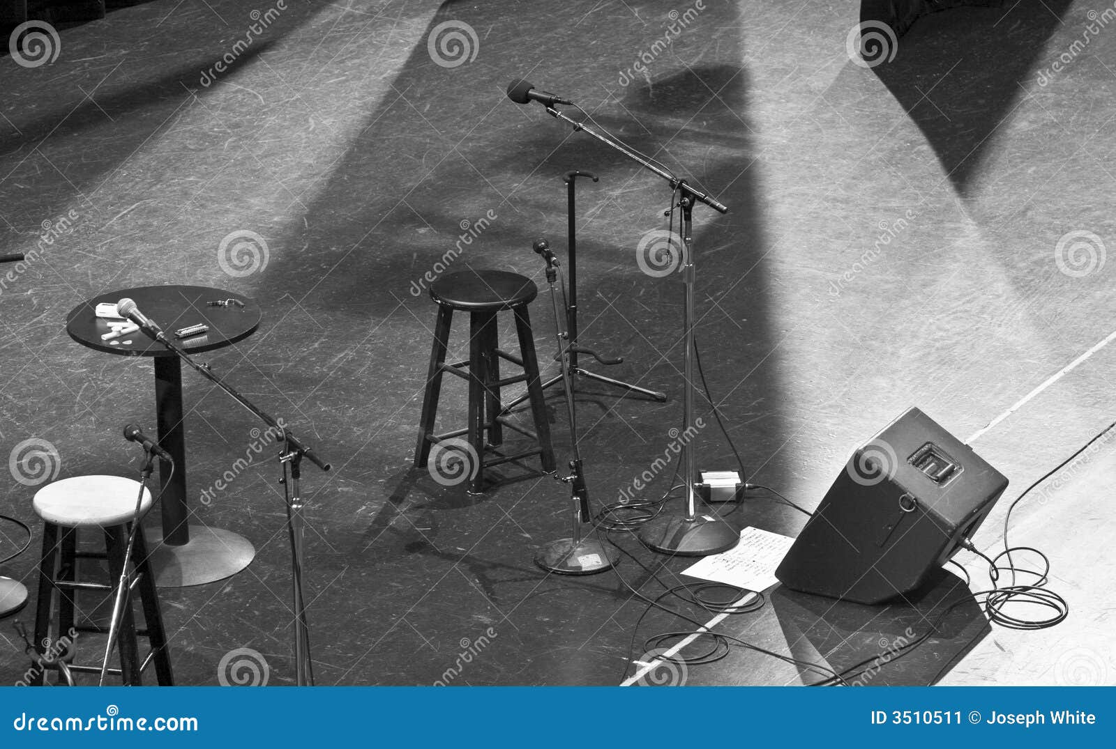 Stage Ready stock image. Image of performance, equipment - 3510511