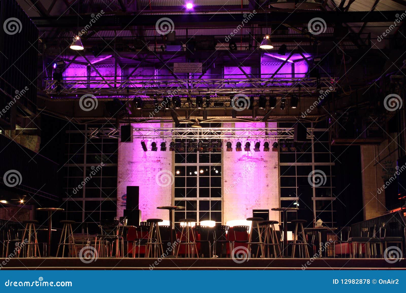 The Stage is Set stock photo. Image of high, interior - 12982878