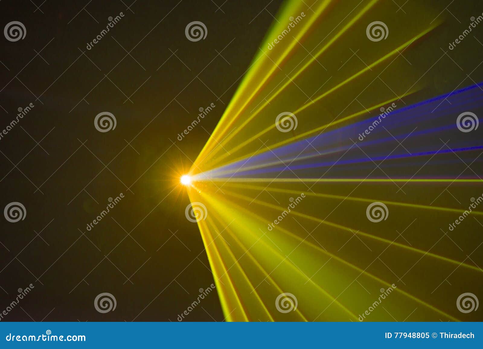 Stage Spotlight with Laser Rays Gradient Background Stock Image - Image ...