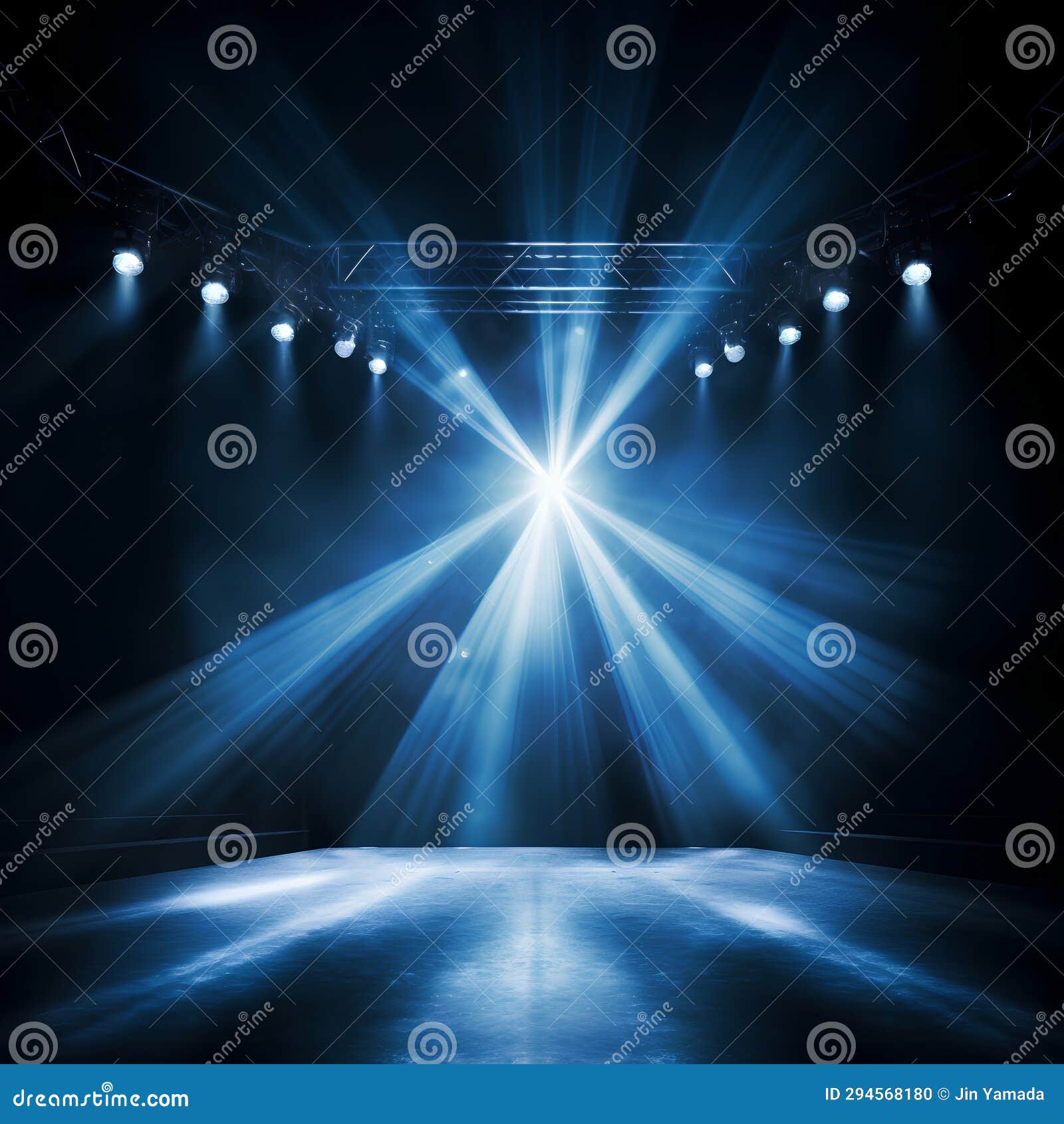 Stage Spotlight with Spotlights, Stage Background, Stage Lights, Stage ...