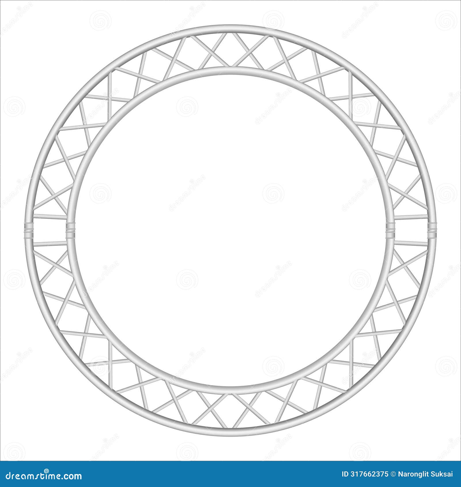 Stage Truss Frame,Speaker Cabinet Hanging Truss Stock Vector ...