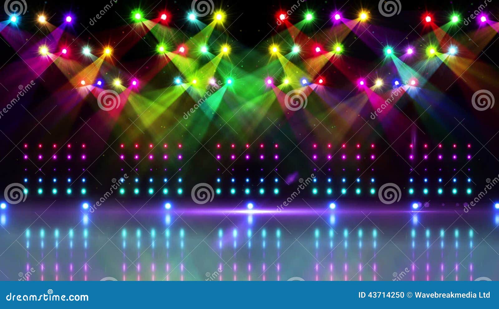 Animated Stage Lights