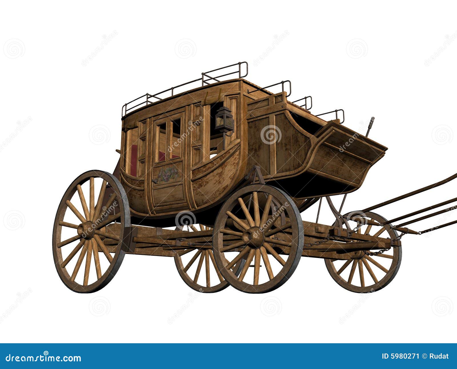 Stagecoach stock illustration. Illustration of carriage - 5980271