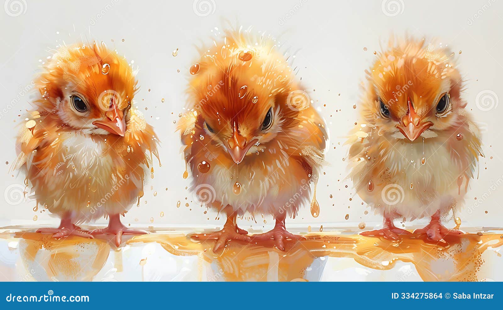 Stages of Chicken Hatching. Newborn Baby Cute Chick Stock Photo - Image ...