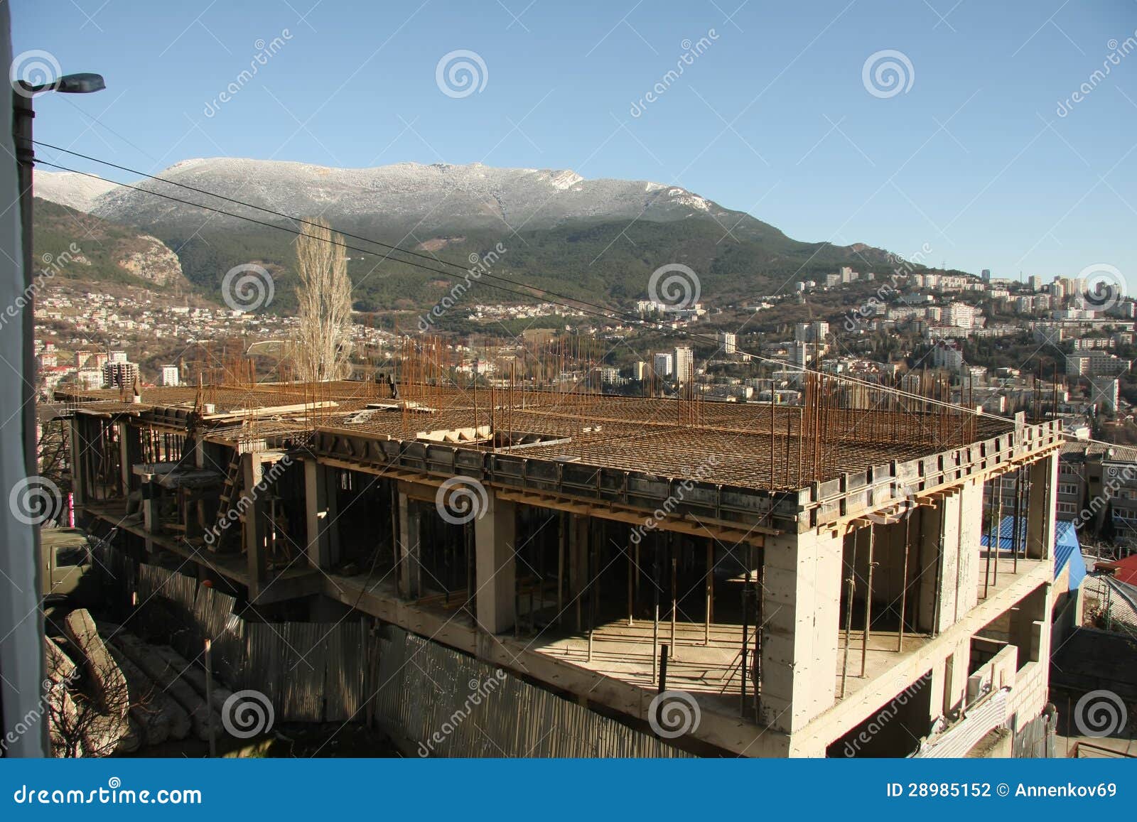 Stages of construction 9 stock photo. Image of apartments - 28985152
